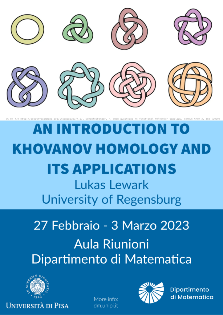 Ph.D. Course Announcement - An introduction to Khovanov homology and ...